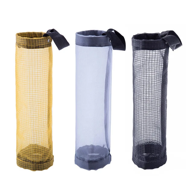 PLASTIC BAG HOLDERS Plastic Bag Dispenser Reusable and Washable for ...