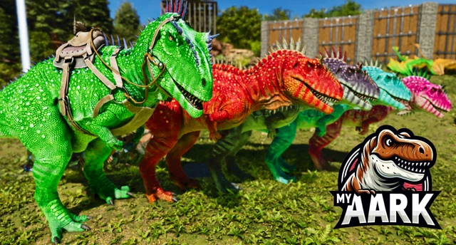 ARK SURVIVAL ASCENDED PvE Carcha Carcharo Carcharodontosaurus 436/508 ...