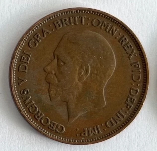 PIÈCE ONE PENNY 1936 - bronze - Roi Georges V - TTB EUR 4,30 - PicClick FR