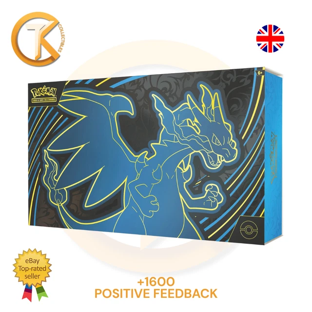 POKEMON MEGA EVOLUTION Ultra Premium Kollektion Mega Glurak EX ENG EUR ...