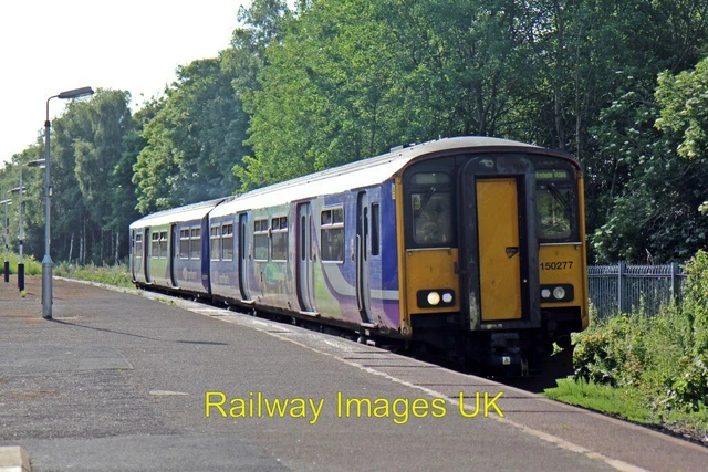 RAILWAY PHOTO CLASS 150 DMU Northern Rail Class 150 150277 Ince railway ...