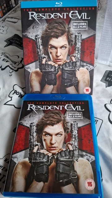 RESIDENT EVIL THE Complete Collection 1-6 Blu-ray Box Set with Slip ...