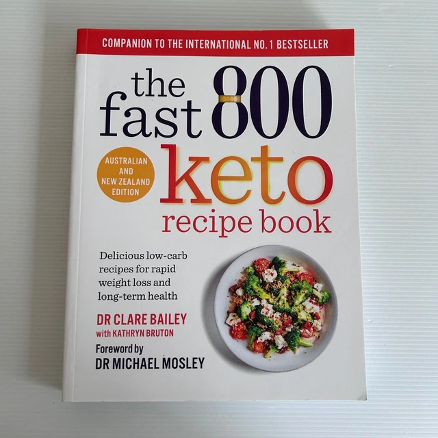 THE FAST 800 Keto by Dr Michael Mosley Paperback Book Weight Loss ...