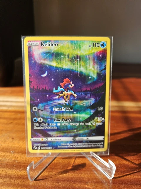 POKÉMON TCG KELDEO Crown Zenith Galarian Gallery GG07/GG70 Alt Art Rare ...
