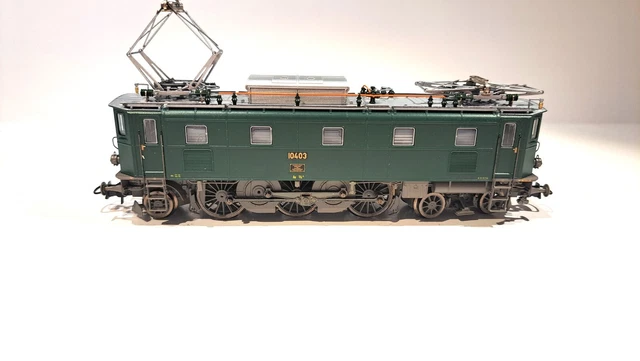 HO SCALE ROCO 62402- Swiss SBB electric Ae 3/6 type C II green - DC DCC ...