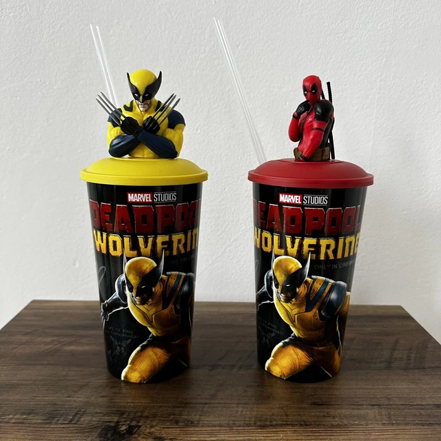 DEADPOOL & WOLVERINE 2024 Cineworld Cups With Toppers Collectable ...