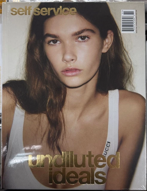 SELF SERVICE MAGAZINE-ISSUE 62-SPRING/SUMMER 2025-UNDILUTED IDEALS ...