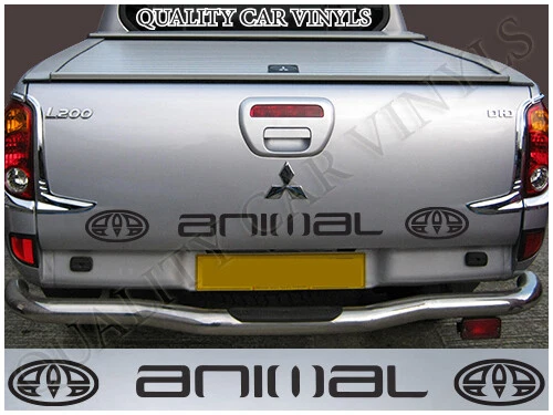 P45 MITSUBISHI L200 Animal Tailgate Graphics Decal Stickers £16.99 ...