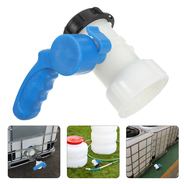 IBC TOTE TANK Water Valve DN40 1000L IBC Tote Fittings 62mm Interface ...