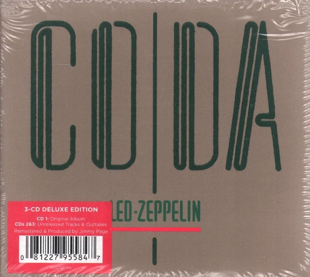 LED ZEPPELIN CODA CD SET 3CD Édition Deluxe (8122795584) EUROPE SWAN ...