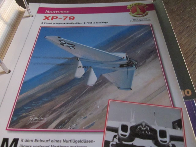 FASZINATION 9 24 Northrop XP 79 Nurflügeljäger Rammjäger EUR 4,14 ...