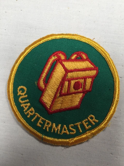1970'S QUARTERMASTER WIDE gauze back BSA Position Patch $6.99 - PicClick