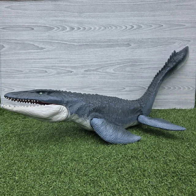 JURASSIC WORLD MOSASAURUS Dinosaur Figure Toy Camp Cretaceous Large ...