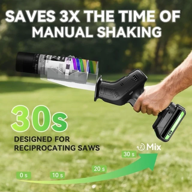 PERMANENT UNTARNISHED PAINT Stirrer Easy Tap Adjustment Oxidation Proof ...