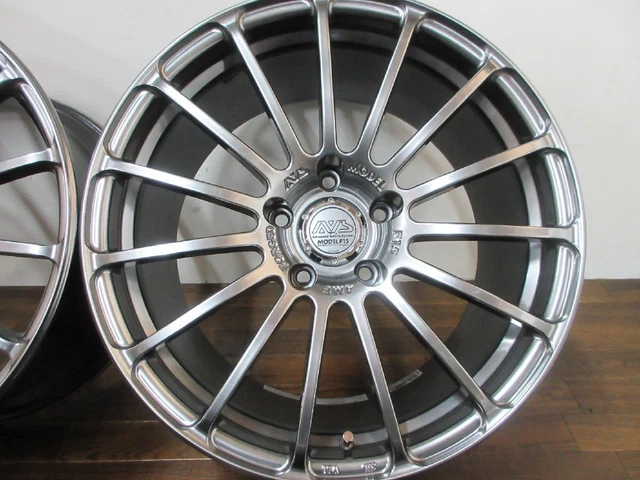 JDM ・ YOKOHAMA AVS Model F15 18in 8J+35 9J+35 5-hole PCD120 LOW BMW 3 ...