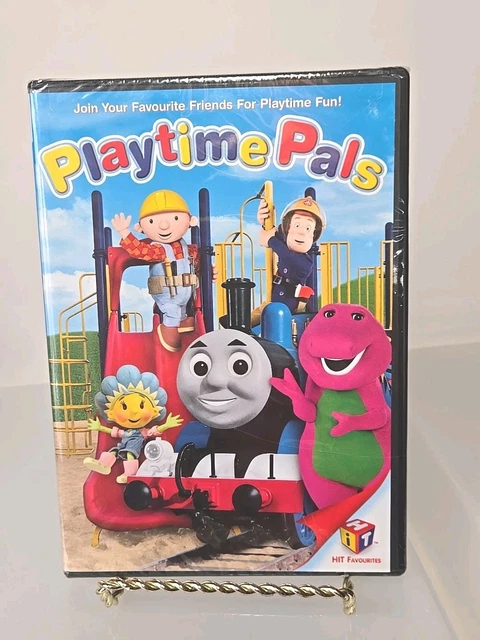 HIT FAVOURITES PLAYTIME Pals DVD Barney Kipper Bob Builder Thomas Train ...