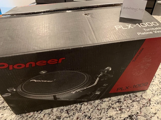 PIONEER DJ PLX-1000 Turntable (w/original packaging) + Cartridges ...