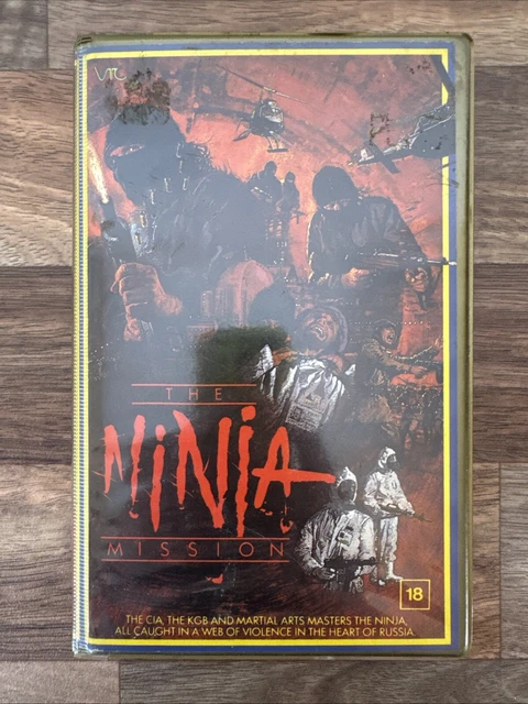 'THE NINJA MISSION' 1984 Rare Big Box VHS Tape PAL £37.12 - PicClick UK