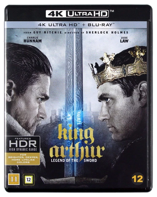 KING ARTHUR: LEGEND Of The Sword (4K Blu-Ray) [EU Import (UK IMPORT ...