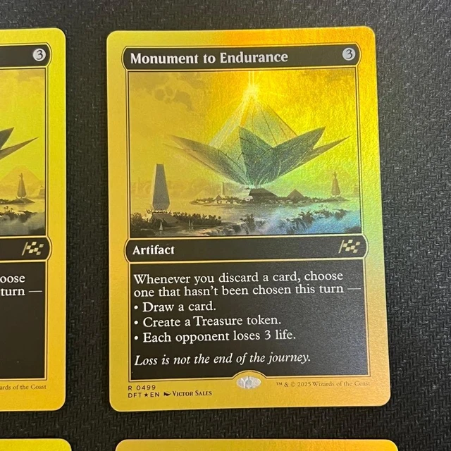 MTG DFT PERSEVERANCE Commemoration English Version First Place Foil Set ...