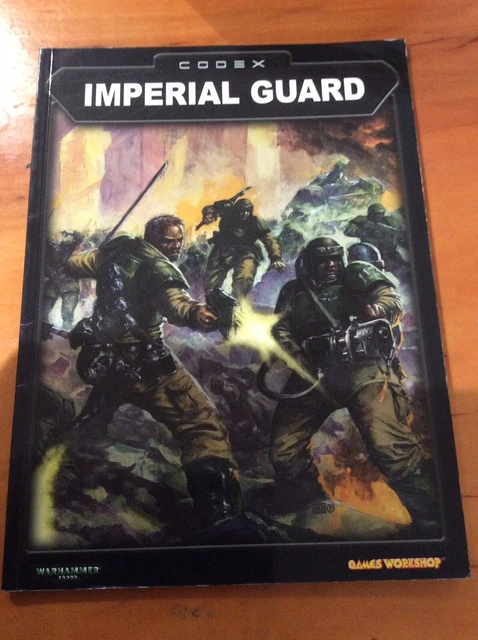IMPERIAL GUARD CODEX Warhammer 40k Army Book Games Workshop 2003 £10.00 ...