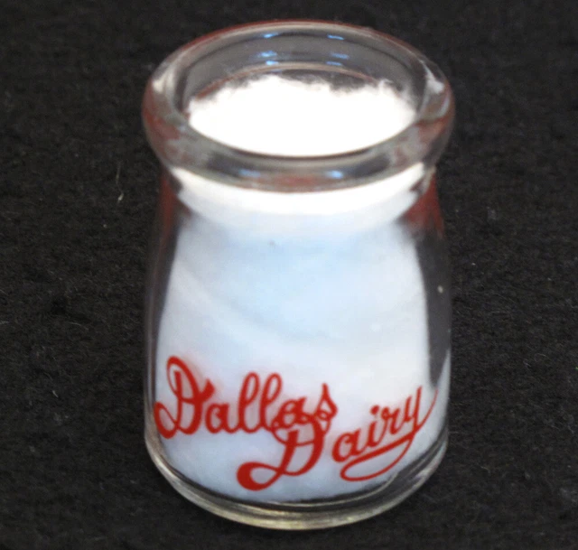 DAIRY CREAMER DALLAS Dairy Collectible Single Serve 3/4 oz Script £15. ...