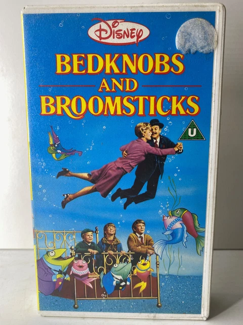 DISNEY'S BEDKNOBS AND Broomsticks On VHS Video Cassette Tape £7.99 ...