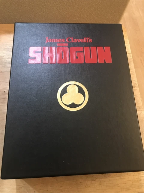 SHOGUN JAMES CLAVELL'S VHS Deluxe Box Set 4 bandes VHS 1980 pleine ...