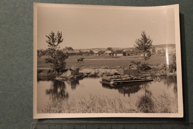 FOTO PHOTO 12705 Panzer tank T-26 KW1 Russland Russia Smolensk Soviet ...