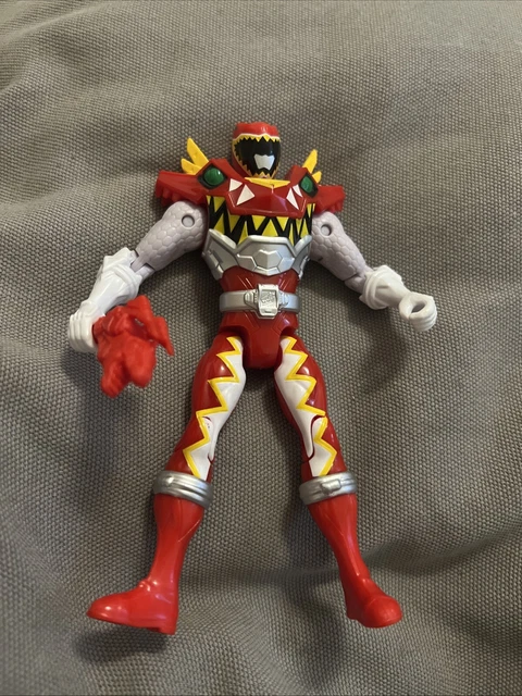 POWER RANGERS DINO Super Charge T-Rex Super Charge Red Ranger Action ...