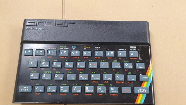SINCLAIR ZX SPECTRUM 48k Issue 3B motherboard Rubber Keys D01-303262 £ ...