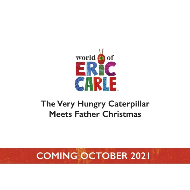 ERIC CARLE ~ The Very Hungry Caterpillar and Father Christmas ...