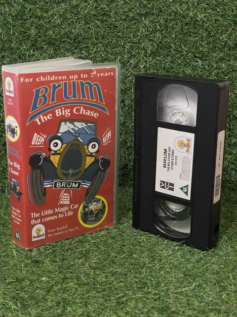 BRUM VHS THE Big Chase Children’s Kids Video Tape Ragdoll £29.99 ...