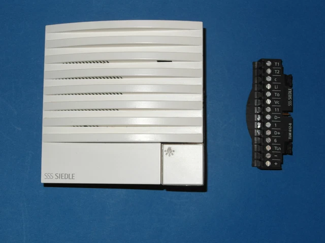 SIEDLE TLM 612-0 W weiß Türlautsprecher-Modul Sprechanlage Klemmstein ...