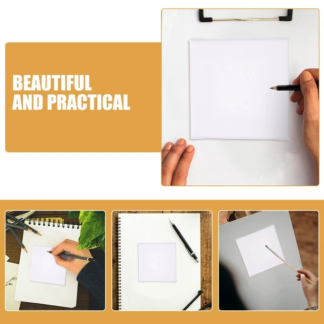 6 PCS MINI Canvas Boards White Cotton For Painting Small Canvases Bulk ...