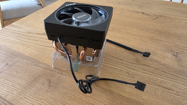 AMD RYZEN WRAITH Prism AM4/AM5 CPU Cooler Heatsink and Fan with RGB ...