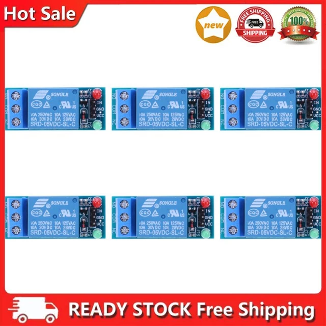 POWER RELAY MODULE 5V Low Level Trigger Relay Module Shield 1 Channel DC AC £5.71 - PicClick UK