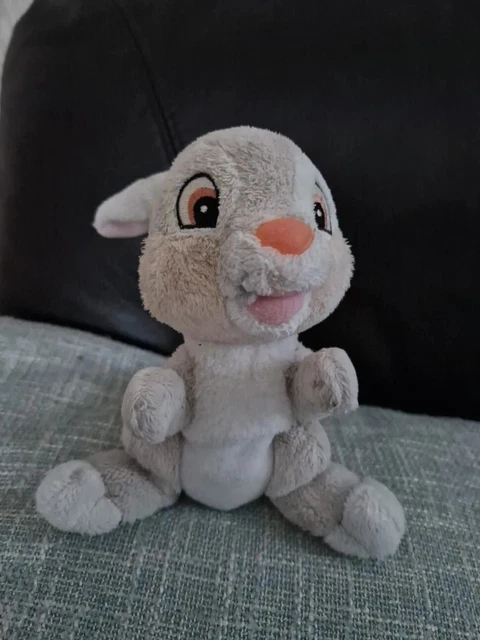 DISNEY THUMPER RABBIT plush toy 6" happy smiley face £1.99 - PicClick UK