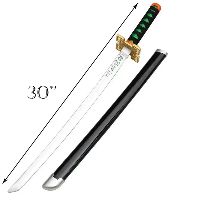 30& KIMETSU NO Yaiba Demon Slayer Muichiro Tokito Sword Blade Cosplay ...