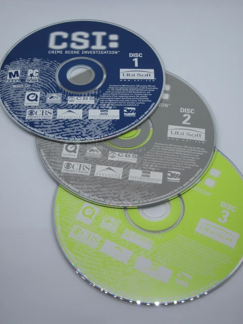 [PC] CSI: CRIME Scene Investigation [2003] Ubisoft Windows CD-ROM CBS ...