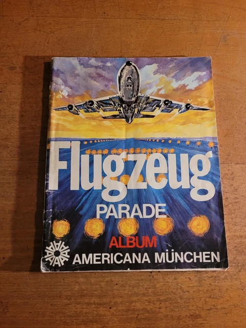 &FLUGZEUG-PARADE ALBUM& SAMMELALBUM AMERICANA 1976 -vollständig- EUR 55 ...