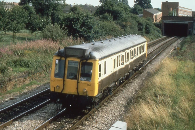 35MM RAILWAY SLIDE: COLOUR-RAIL: DE 1179: CLASS 121: 55020 £2.00 ...