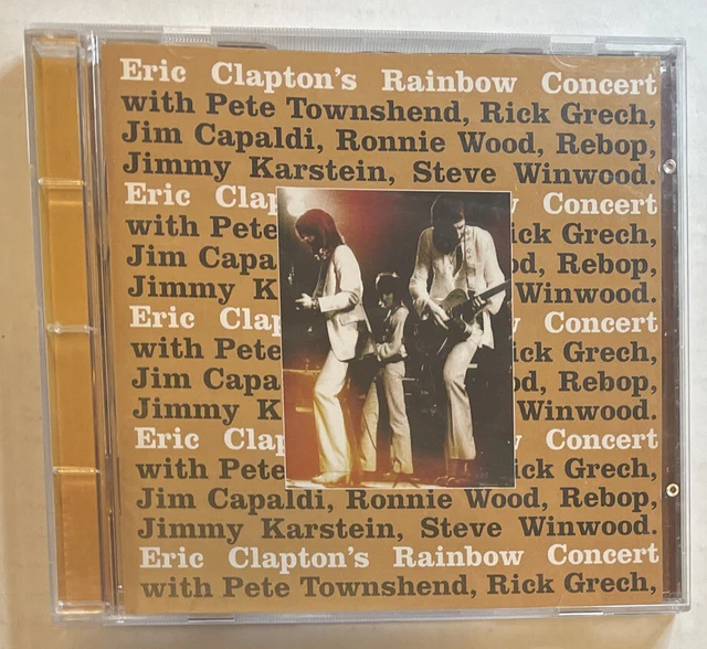 ERIC CLAPTON'S RAINBOW Concert CD $7.49 - PicClick CA