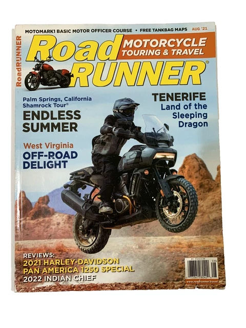 ROAD RUNNER MOTORCYCLE touring & Travel Magazine Lot of 6 2021, 2022 ...