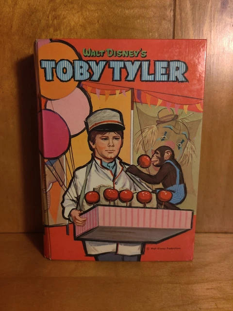 VINTAGE WALT DISNEY’S Toby Tyler Hardcover Book 1960 £5.70 - PicClick UK