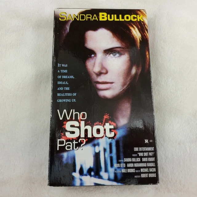 WHO SHOT PAT? (VHS) Sandra Bullock, David Knight £4.62 - PicClick UK