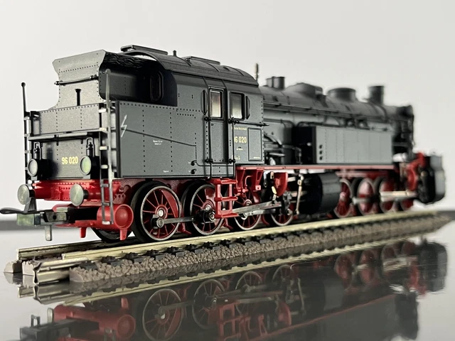 (L-332) TRIX H0 22703 - Loc Vapeur-Tender Mallet - Db - Br 96 - Neuve ...