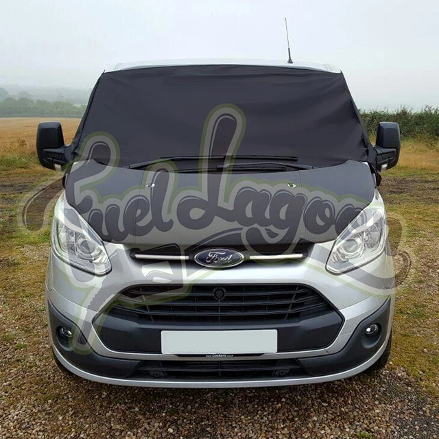 FORD TRANSIT CUSTOM Front Window Screen Cover Black Out Blind Wrap ...