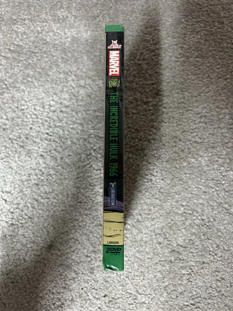 THE INCREDIBLE HULK Complete 1966 Series DVD Set Marvel Animated Season ...