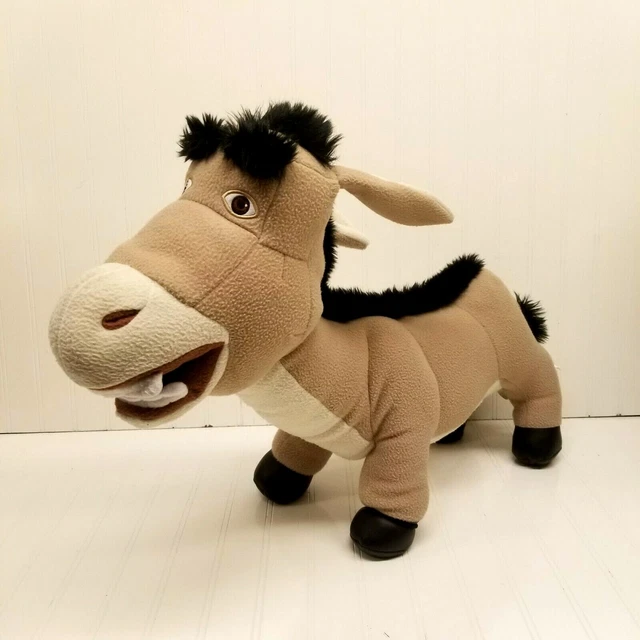 JUMBO PELUCHE GIGANTE asino shrek 2 Hasbro DreamWorks 25"" animale di ...